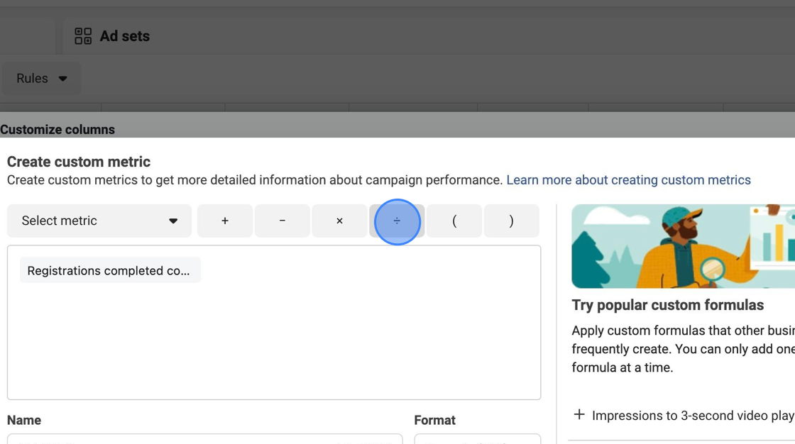 How to set up Meta integration and create custom columns